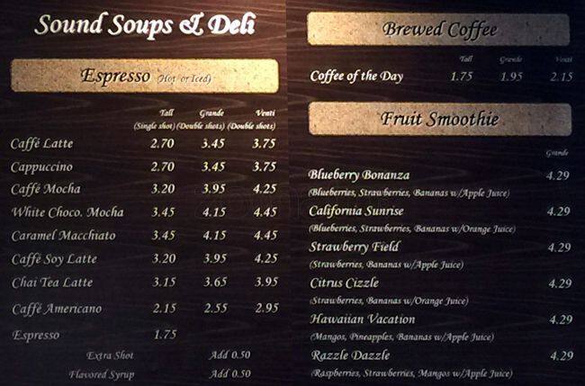 Menu at Suite 410 Bar & Lounge, Seattle