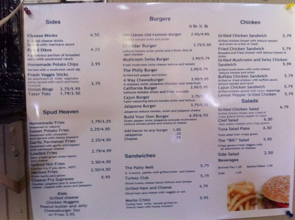 Hamburger Heaven Menu, Menu for Hamburger Heaven, Waxahachie ...