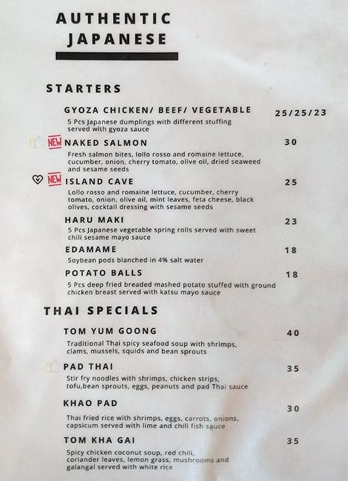 Carta de Tokyo Tokyo Central - Ramada by Wyndham Dubai Deira, Dubai