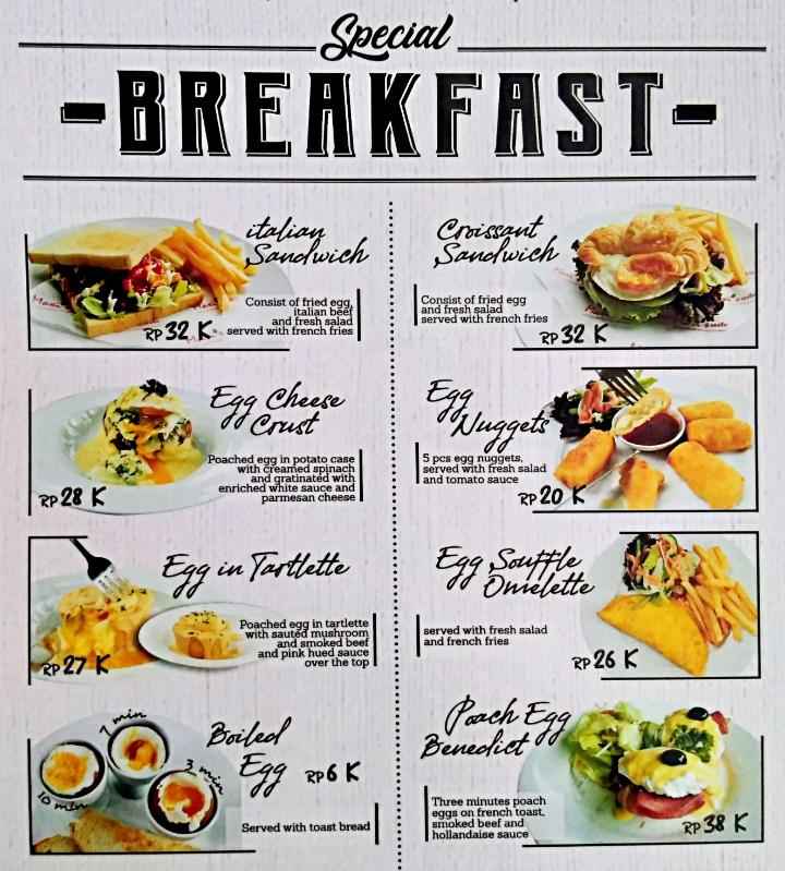 Menu at Maxi's Resto restaurant, Bandung, Jl. Gunung Agung No.8