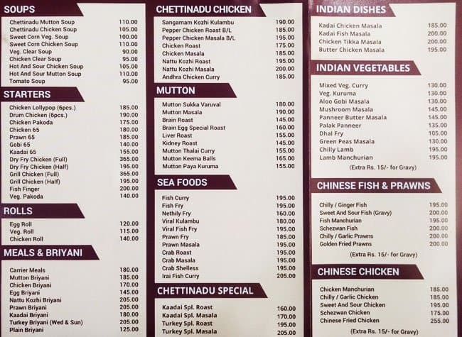 Hotel Sangamam Menu, Menu for Hotel Sangamam, Ashok Nagar, Chennai - Zomato