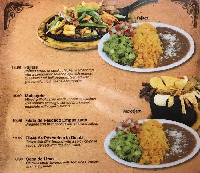 Menu at Birrieria Diaz restaurant, Bethany