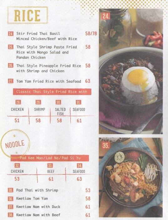 Menu at TomTom PIK restaurant, West Jakarta, Rukan Garden House Blok A30