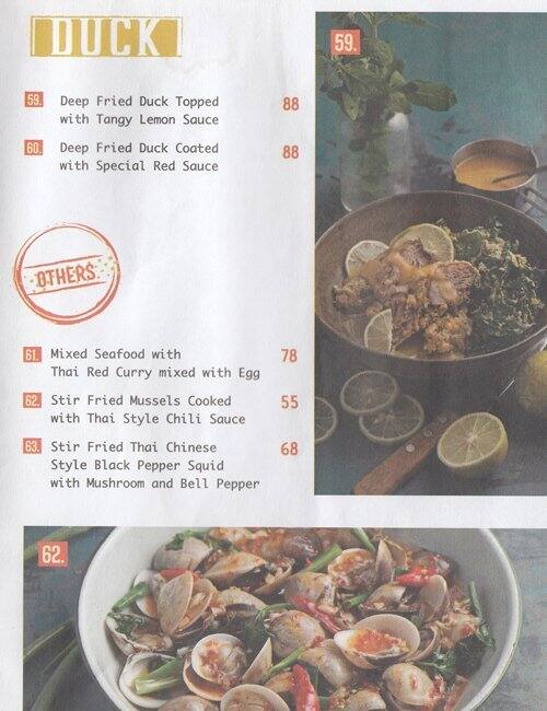 Menu at TomTom PIK restaurant, West Jakarta, Rukan Garden House Blok A30