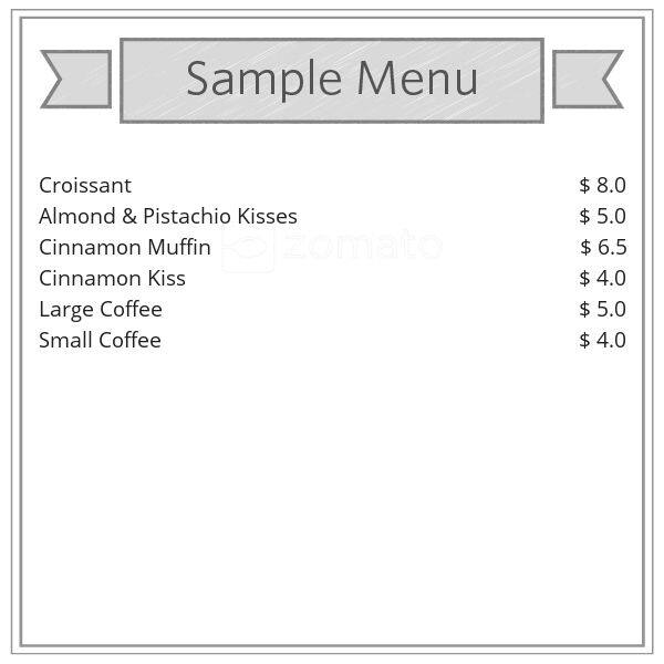 Menu at Hugs cafe, Stafford, Unit 2/27 Windorah St