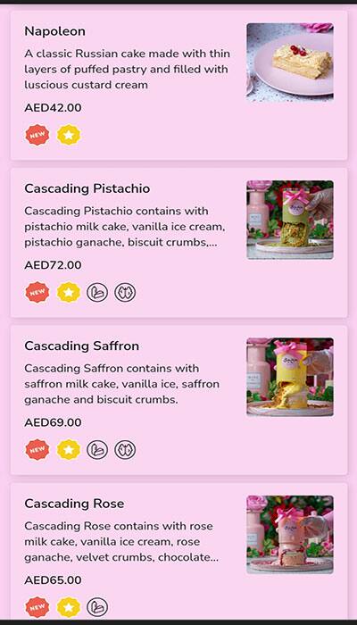 Menu at Milky Jar by Saya restaurant, Dubai