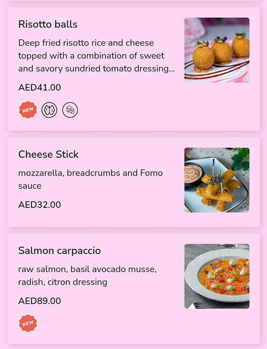 Menu at Milky Jar by Saya restaurant, Dubai