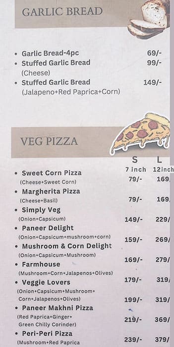 Menu of Food Salt Caffe, Knowledge Park, Greater Noida