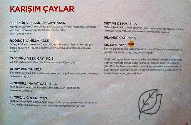 Menu at Big Chefs, Istanbul, Barbaros Mahallesi Ihlamur Caddesi My ...