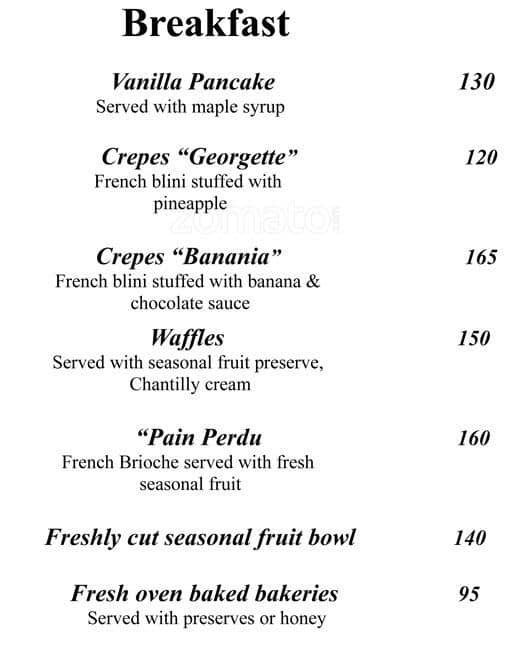 Bouchon - Bombay Duck Menu, Menu for Bouchon - Bombay Duck, Jubilee ...