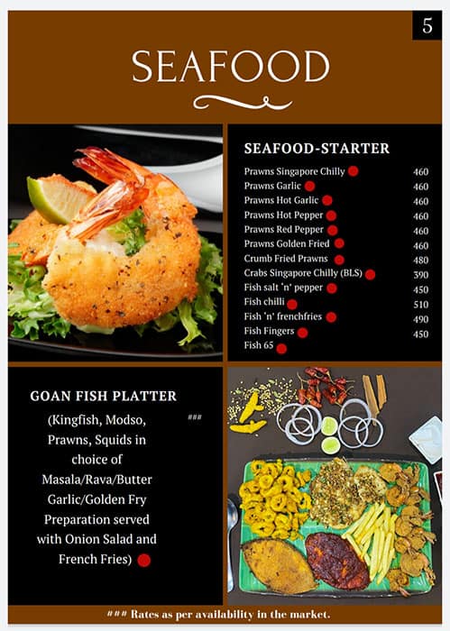 Menu at THE MAJESTIC BHOJAN, Pilerne, Behind Holy Family Church