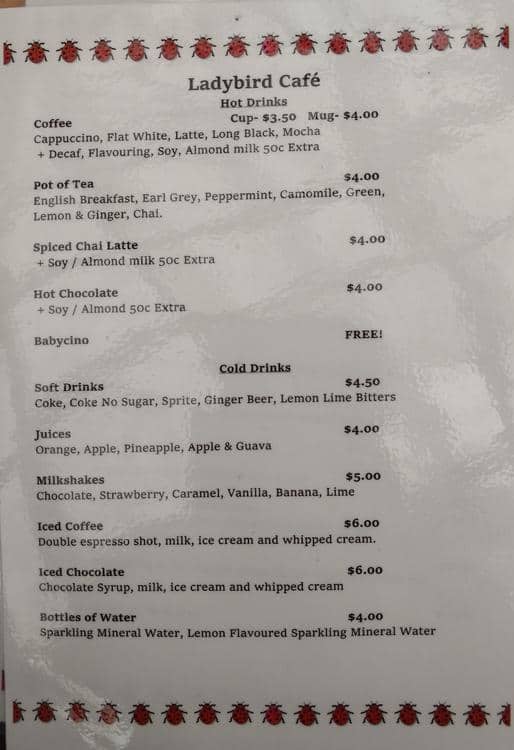Menu at Four Seasons Garden Centre - Mount Colah (The Plant Bug) cafe ...