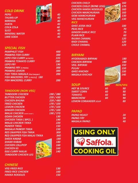 Menu at The Raja Rani Kitchen PUNJABI DHABA, Margao