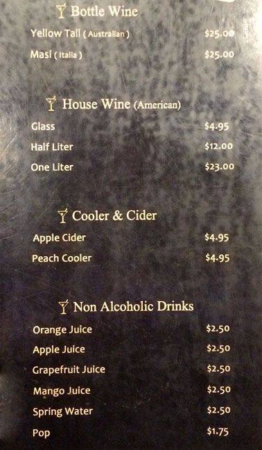 Menu at Ki Sushi Restaurant, New Westminster