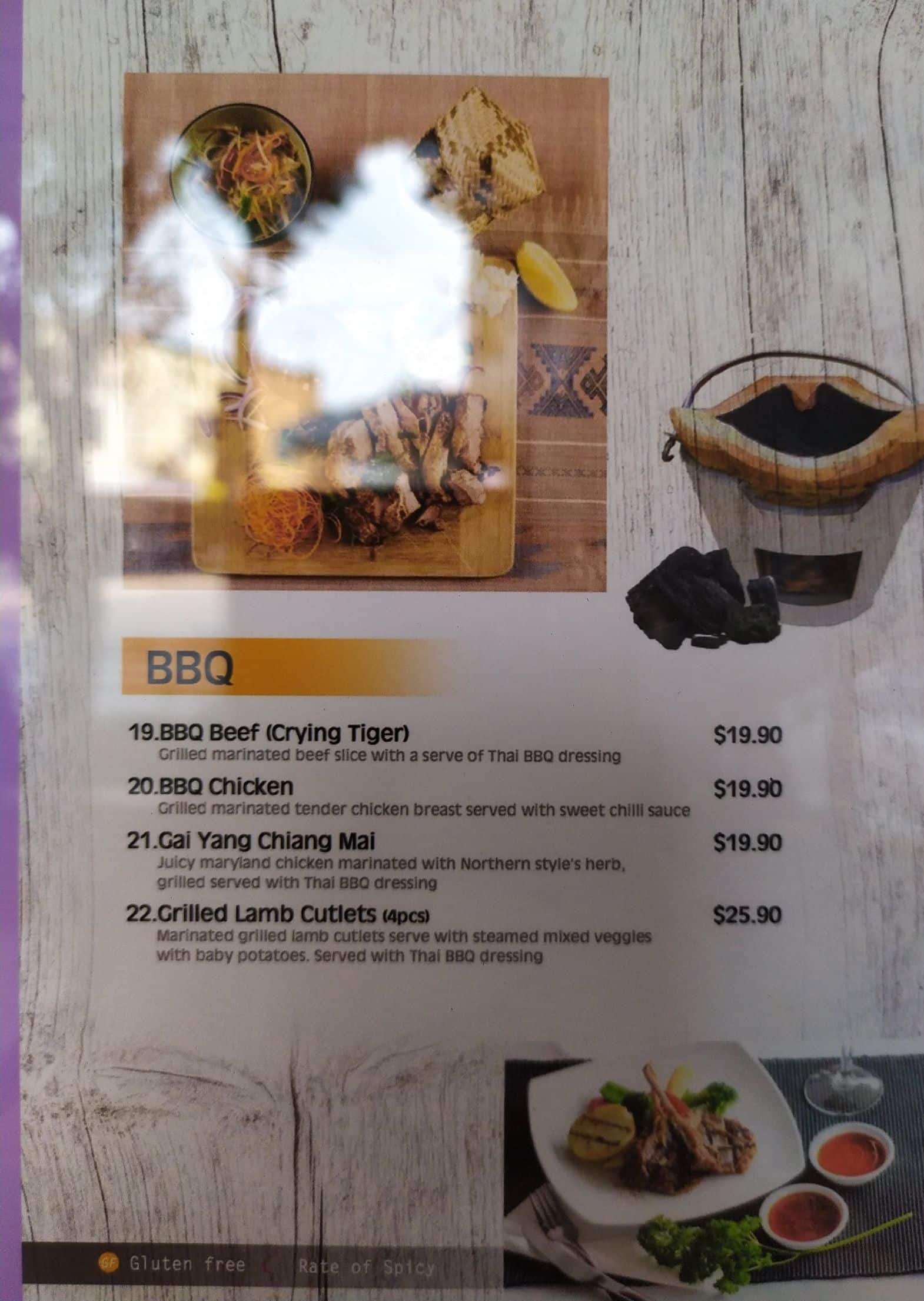 Menu at Thai Riffic Randwick restaurant, Randwick