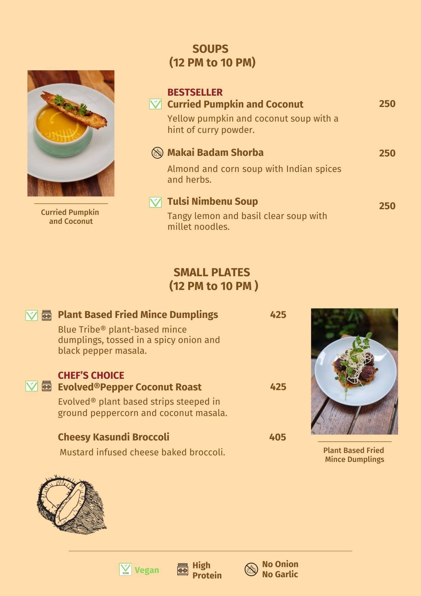 Menu at Go Native Whitefield, Bengaluru