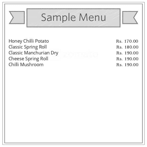 Menu of Oriental Stir Fry, Fort, Mumbai