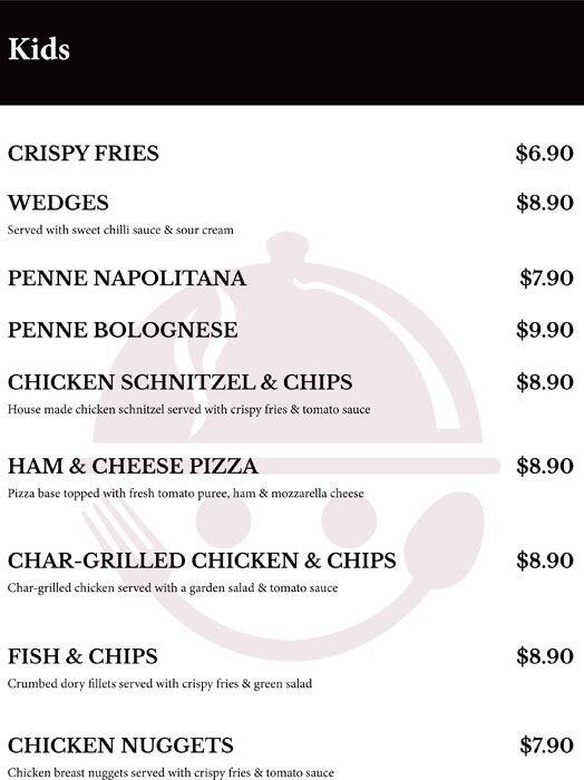 Menu at Sazio Italian Restaurant, Greenwith, 220 Target Hill Rd