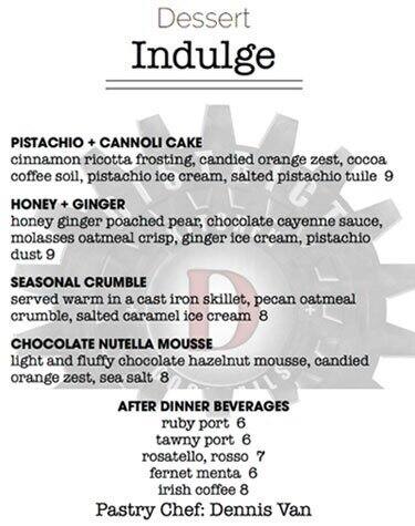 Menu at District Kitchen + Cocktails pub & bar, Austin