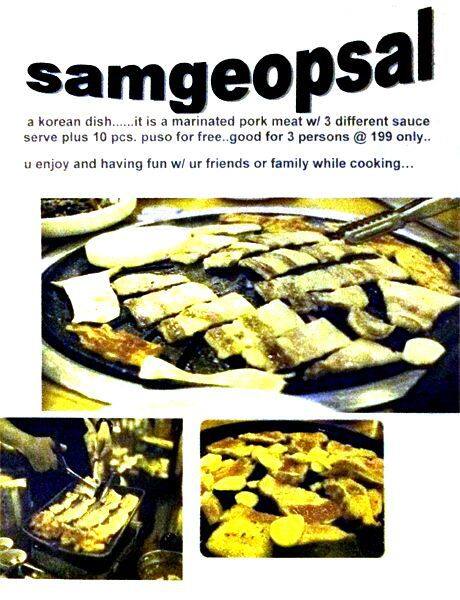 Menu at The Port pub & bar, Compostela