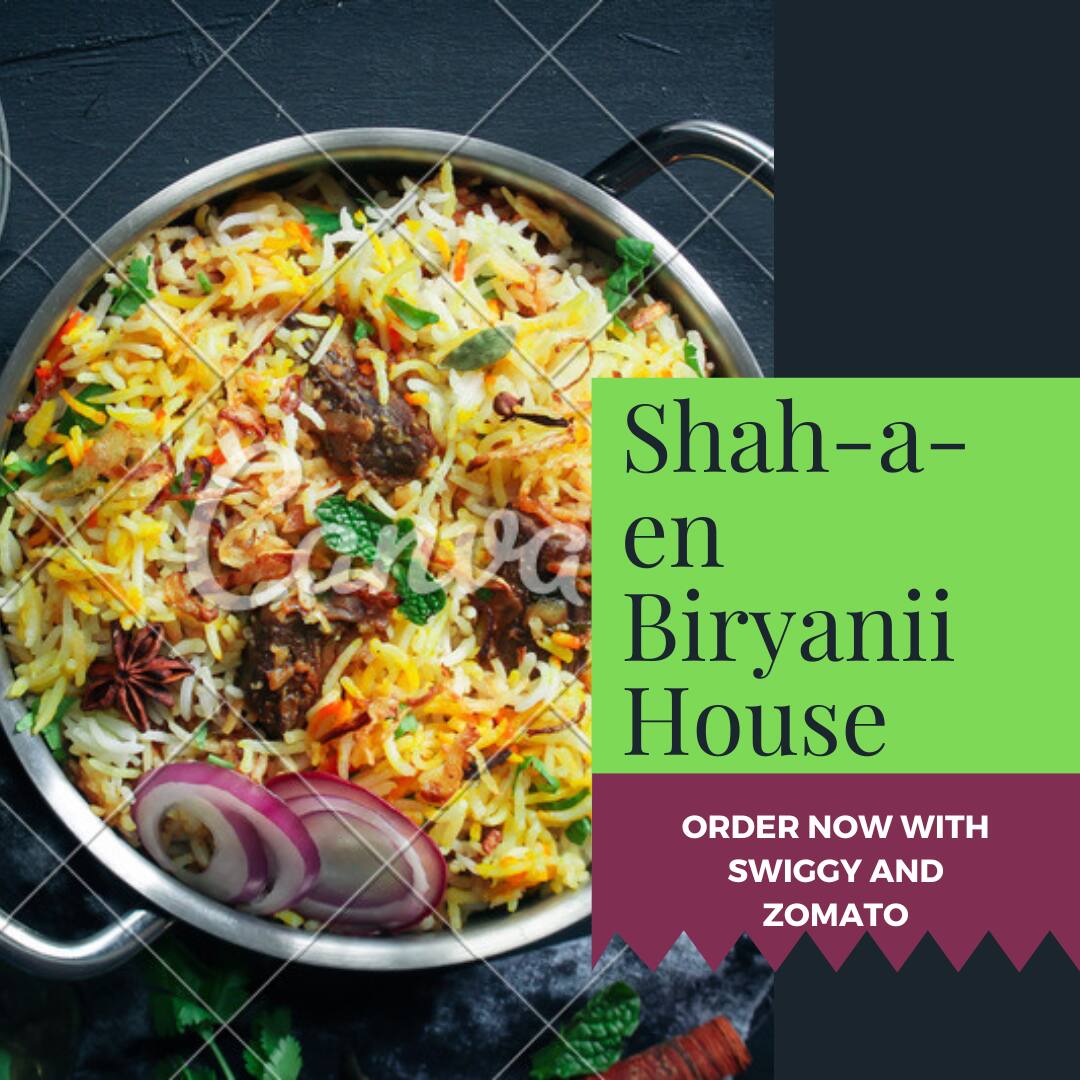 Menu of Shah - A- En - Biryanii House, Banashankari, Bangalore