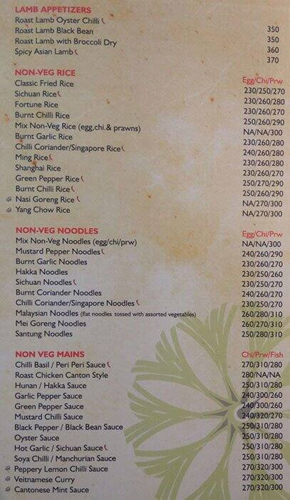 Spring Onion Menu, Menu for Spring Onion, Deccan Gymkhana, Pune - Zomato