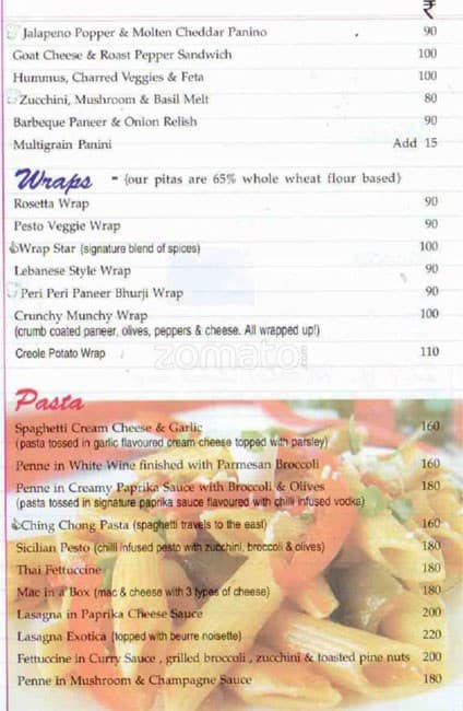 Menu at Ate-Oh-Ate, Mumbai, 46 Maniyar Building Ground Floor Tardeo Road