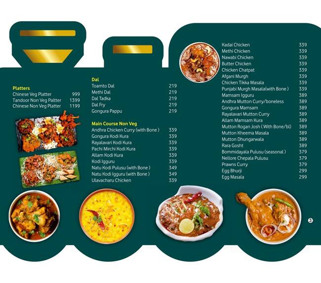 Menu at Platform 65 - The Train Theme Restaurant - KPHB, Hyderabad