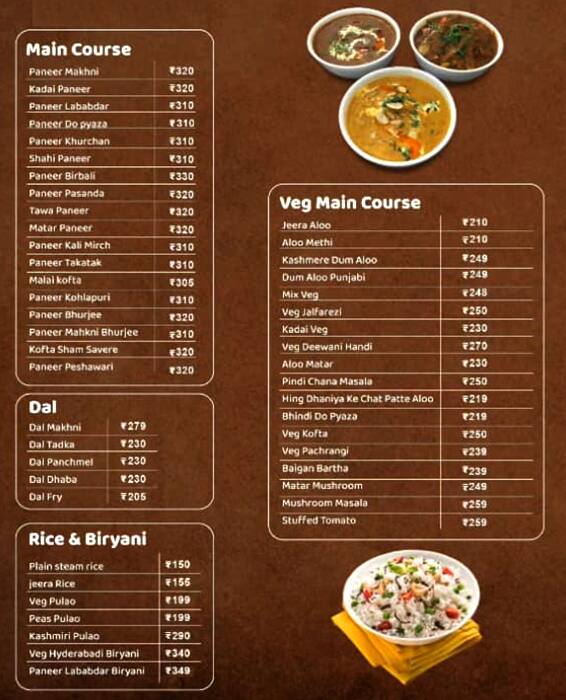 Menu of Krishna Foods, Hajipur, Noida