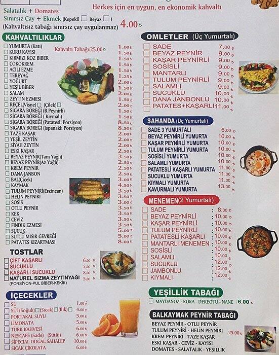 Moda Balkaymak Menü, Moda Balkaymak, Moda, İstanbul için Menü - Zomato ...