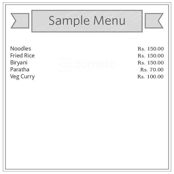 Menu of Cashew Kitchen, Ramapuram, Chennai