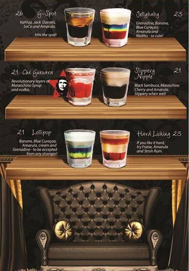 Menu at Cubana pub & bar, Randburg, Cedar Square Centre