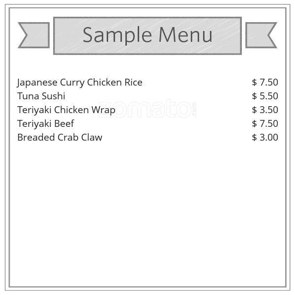 Isshin Cafe Menu, Menu for Isshin Cafe, Perth CBD, Perth - Urbanspoon ...