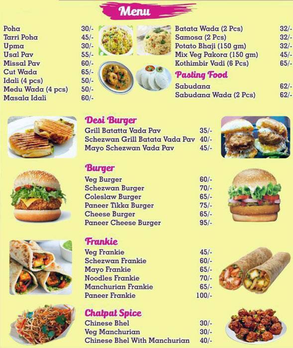 Menu of Appi's Kitchen, Malad East, Mumbai