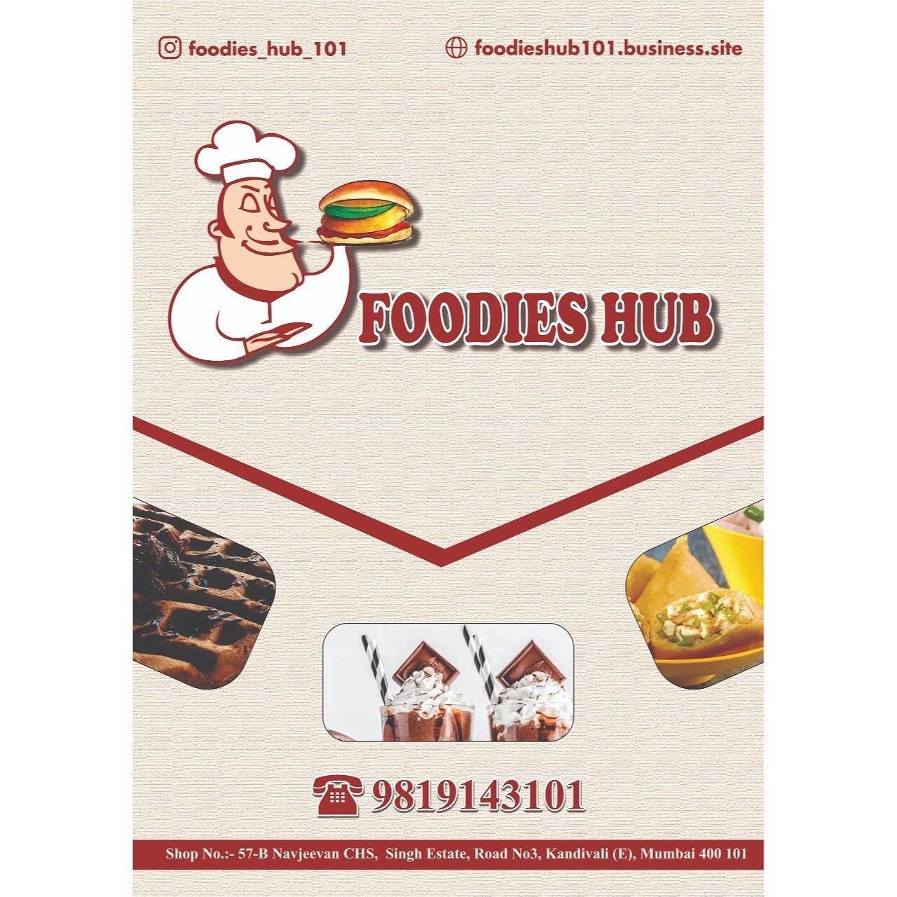 Menu of Foodies Hub, Kandivali East, Mumbai
