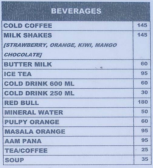 Menu at THE FLIP CAFE, Noida, Shop No. 1