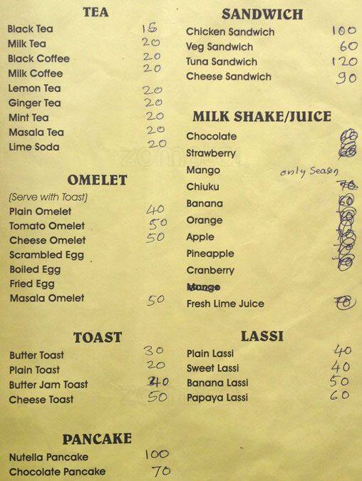 Fisherman's Local Menu, Menu for Fisherman's Local, Palolem, Goa - Zomato