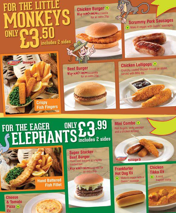 Menu at Barlow Croft, Greene King Pub & Carvery, Manchester