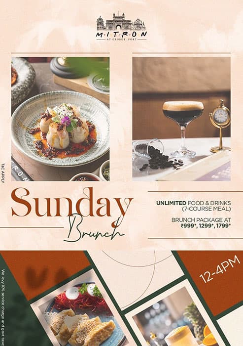 Menu of Mitron At George, Fort, Mumbai