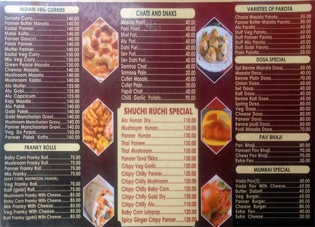 Shuchi Ruchi, Malleshwaram, Bangalore - Zomato