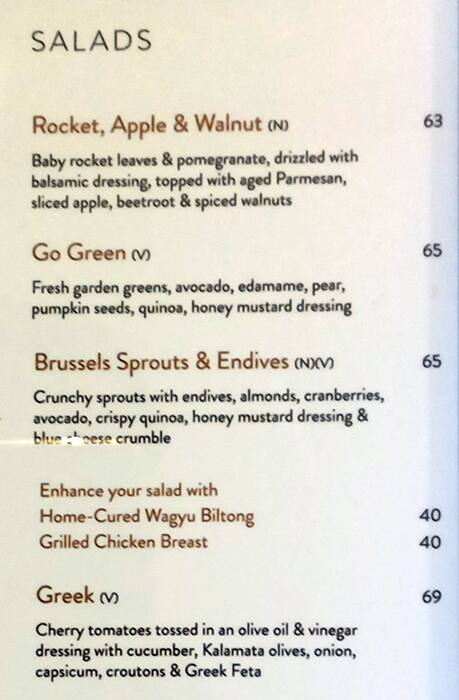 Menu of The Meat Co, Madinat Jumeirah, Dubai