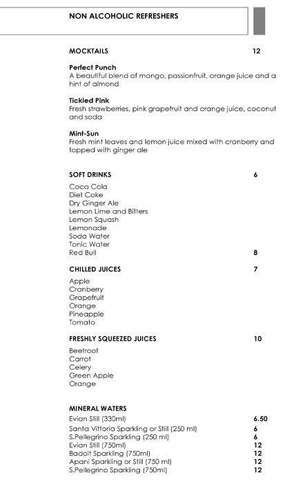 Menu at Shayan Quarter Shangri-la The Rocks restaurant, Sydney, 176 ...