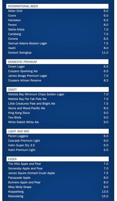 Menu at midway tavern restaurant, Rosewater
