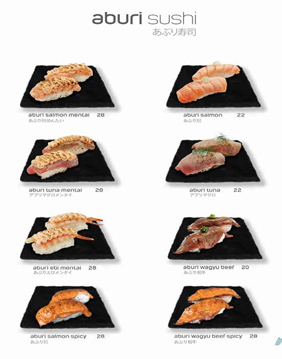 Menu at Sekai Ramen & Sushi restaurant, Tangerang