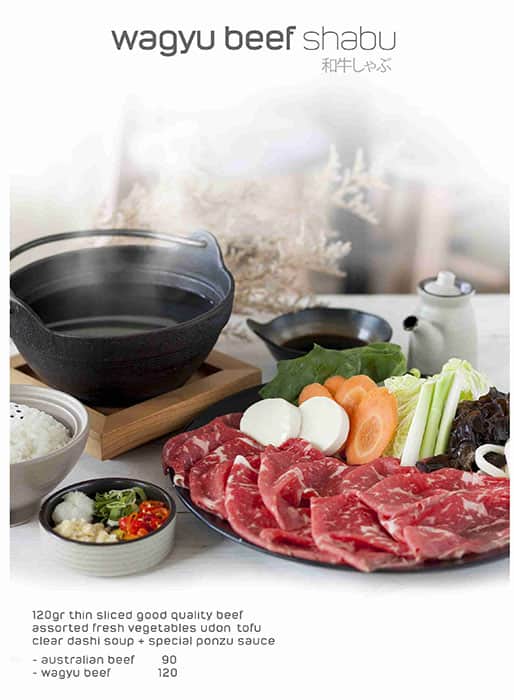 Menu at Sekai Ramen & Sushi restaurant, Tangerang