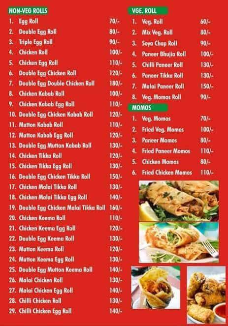 Menu of Rolls & Rolls By Delhi Foods, Sector 10, Faridabad