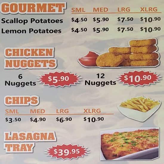 Menu at Taylor Lakes Chicken & Salad House restaurant, Taylors Lakes