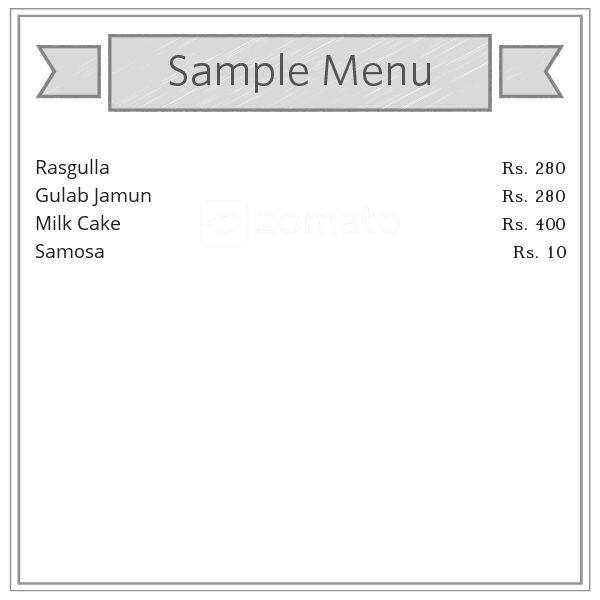 Bikaner Sweets & Snacks Menu - Zomato