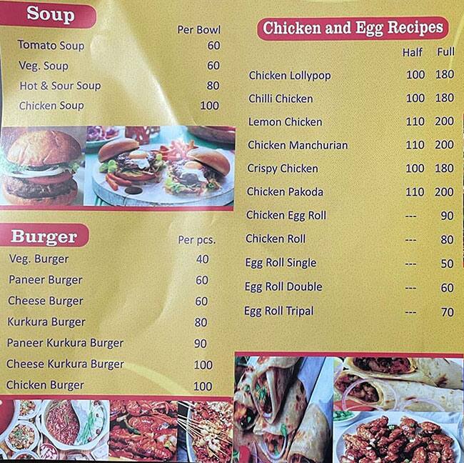 Menu of Chatkara Chinese Foods, Laxmi Nagar, New Delhi