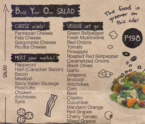Project Pie Menu, Menu for Project Pie, Addition Hills, Mandaluyong ...
